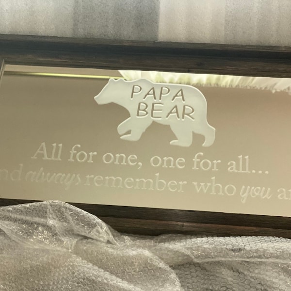 Custom Personalized Mirror, Large Mirror, Personalized Bar Mirror ...