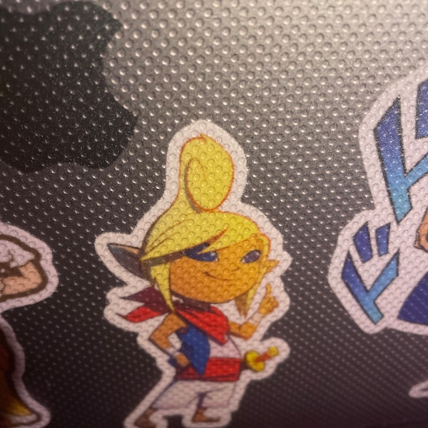Wind Waker - Die-cut Vinyl Stickers - Link/tingle/tetra - Etsy