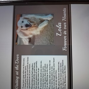Cocker Sprocker Spaniel Dog Memorial Magnetic Sympathy Card - Etsy UK