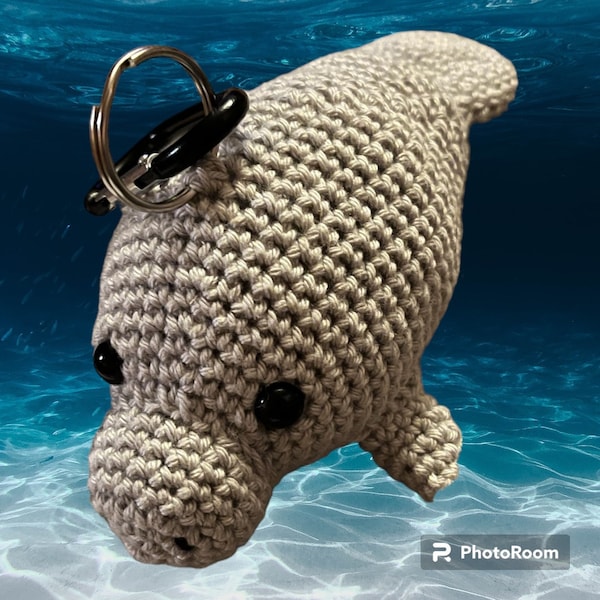 PATTERN: Mama and Baby Manatee - Crochet Manatee Pattern - Amigurumi Manatee Pattern - Crocheted ...