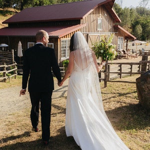 Viking Wedding Cape Veil, Silver Star Draped Bridal Cloak, Sparkly ...