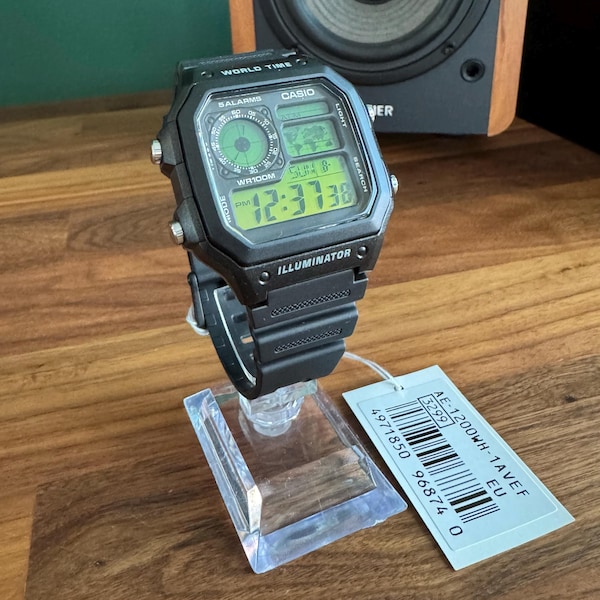 Casio AE-1200 Gradient Filter Screen - Etsy