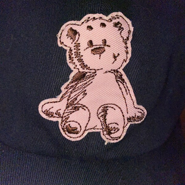 Teddy Bear Iron-on Patch, Bear Cub Badge, Woodland Animal Badge, Kids Animal Patch, DIY ...