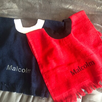 Kids VARIETY PACK 3/5/10 Personalized Pullover Bibs,hemmed,boy Baby ...