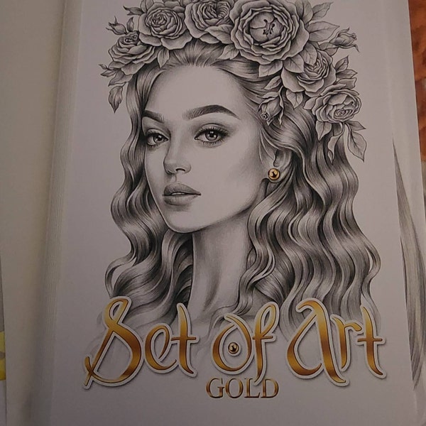 Set of Art GOLD | Mariola Budek - Coloring Book | Kids Colouring 24 ...