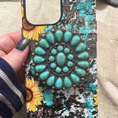 Rattan Popsocket/kindle Grip - Etsy