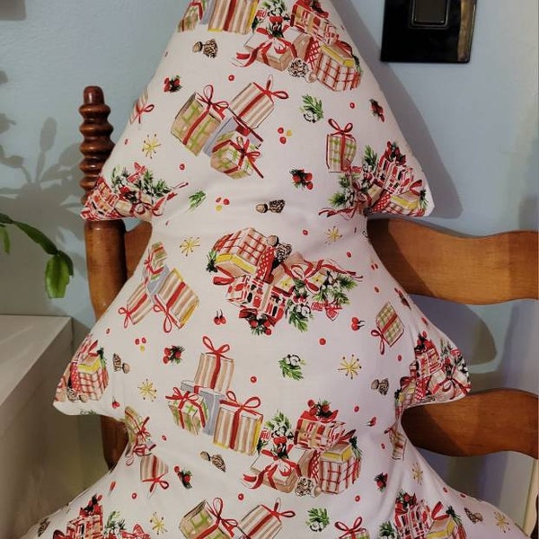 Christmas Tree Pillow Sewing Pattern PDF File - Etsy