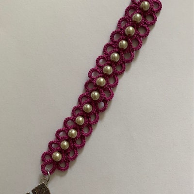 Shuttle Tatting Pattern for Elegant Cross Motif. Written Guide for Lace ...