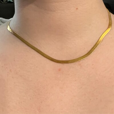 GOLD Chain Necklaces Layering Necklace Vine Chain Twist Chain Dainty ...