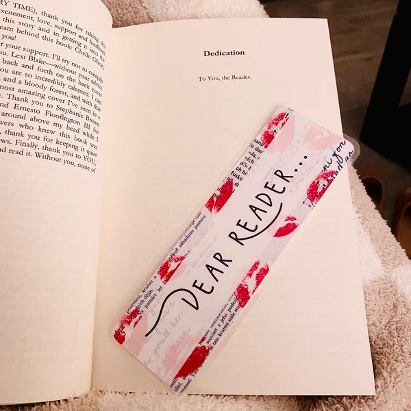 Romantasy and Romance Reader Ticket Bookmarks Gift for Book Lovers ...