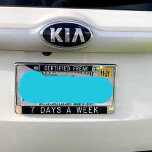 Praise the Lord License Plate Frame - Etsy