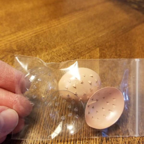 Vintage Embalming Eye Caps Opaque Etsy