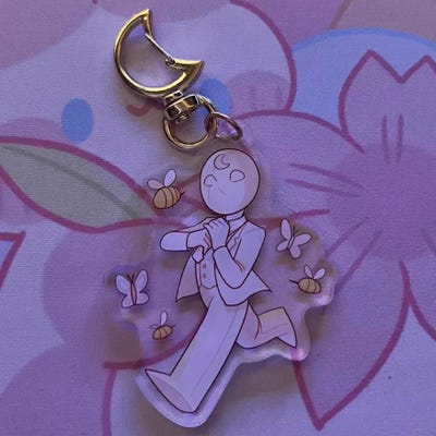 Jade Harley God Tier Witch of Space Homestuck Acrylic Keychain Charm - Etsy