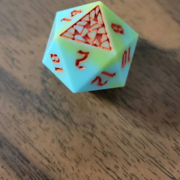 Caustic Brew Dice Set / Sharp Edge Dice / Dice for Dungeons and Dragons ...