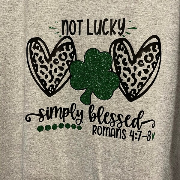 St Patricks Day SVG DXF JPEG Silhouette Cameo Cricut Faith Not Lucky ...