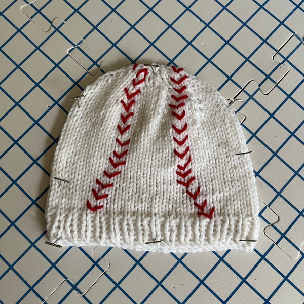 Baby Baseball Hat KNITTING PATTERN / Baseball Hat Pattern / Baseball ...