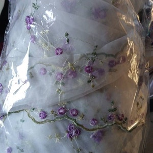 7 Colors Colorful Organza Fabric Gradient Organza Tulle Lace - Etsy