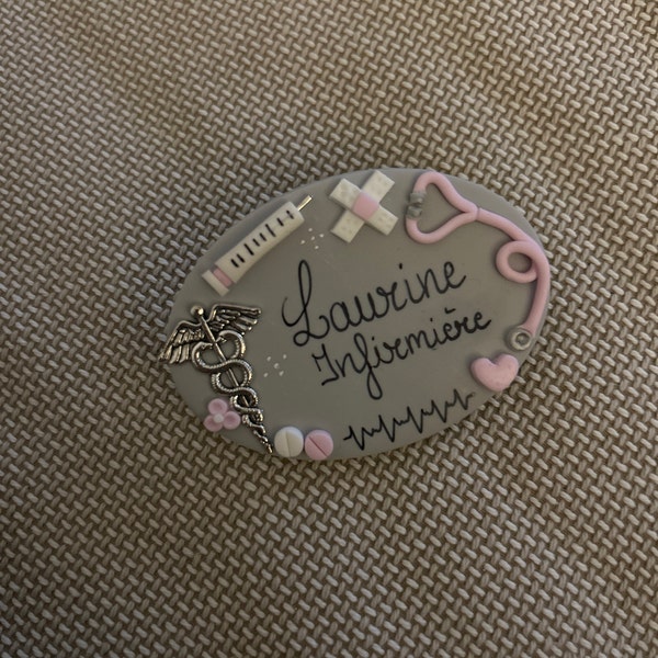 Badge infirmière - Etsy France