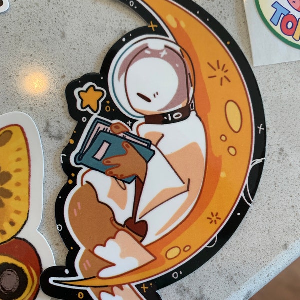 Cute Space Ghost Waterproof Sticker Set! V5 - Etsy UK