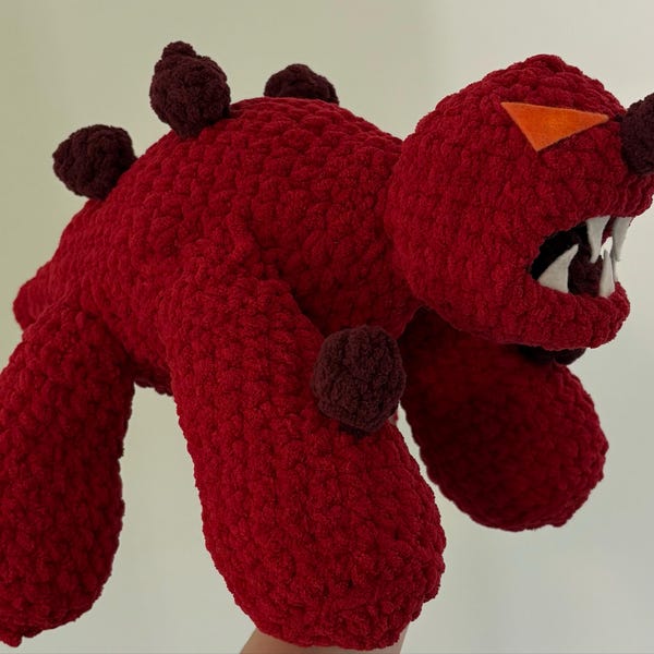 OSRS Tz-tok-jad Amigurumi - Crochet Pattern - Etsy