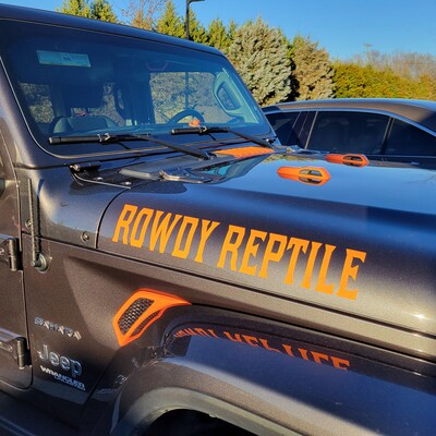 Hood Decal Name to Fit Jeep - Etsy