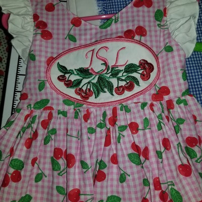 Cherries Border Machine Embroidery Design 3 Sizes - Etsy