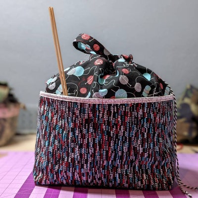 PROJECT BAG Pattern//knitting Bag//project Bag//bag Pattern Pdf//bag ...