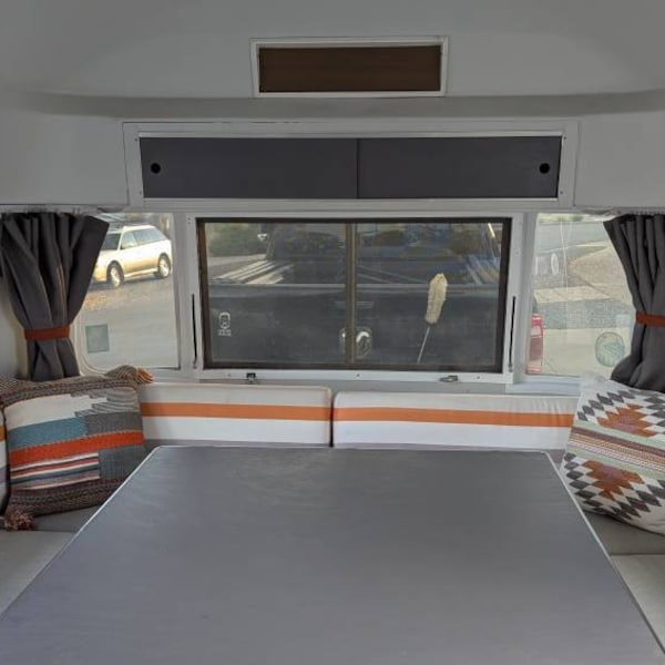 Custom Size RV Sheer Curtains, Camper Bus Van Skoolie Tulle Sheers ...