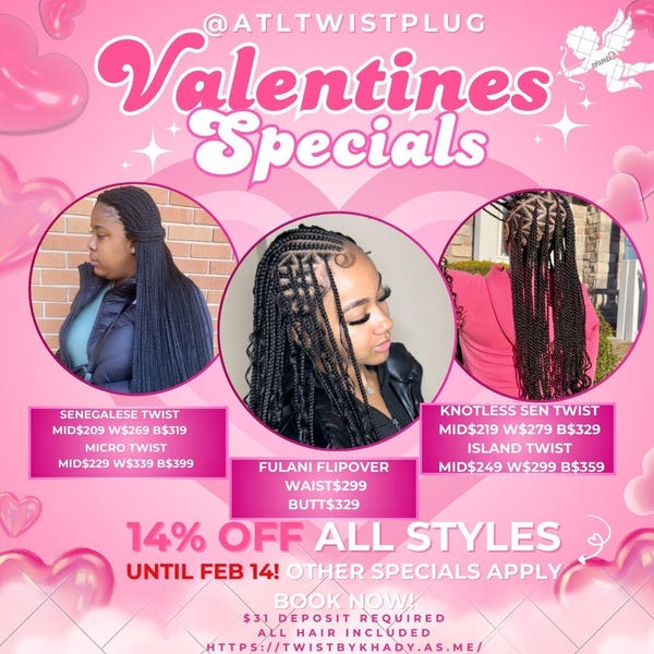 Wig Flyer, Hair Flyer, Wig Flyer Template, Wig Special Flyer, Book Now ...