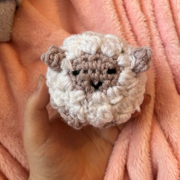 Crochet Sheep Puff Plushie PATTERN - Etsy