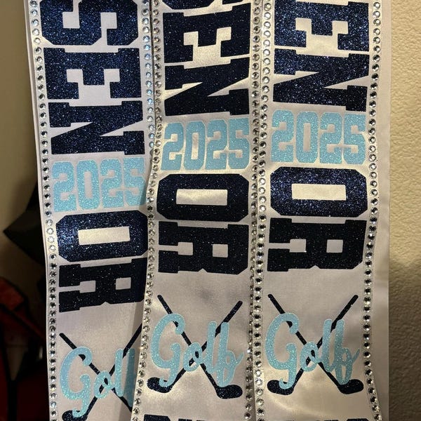 Senior Sashes All Sports/organizations and Life Events - Etsy