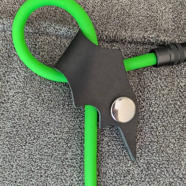 Scissor Sheath - Waxed Leather / Sewing Scissors / Viking LARP ...