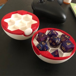Pokeball Dice Box / GS Ball Premier Ball Ultra Ball - Etsy