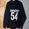 Number Plate Front Name and Number Back Hooded Sweatshirt, Adult Hoodie ...