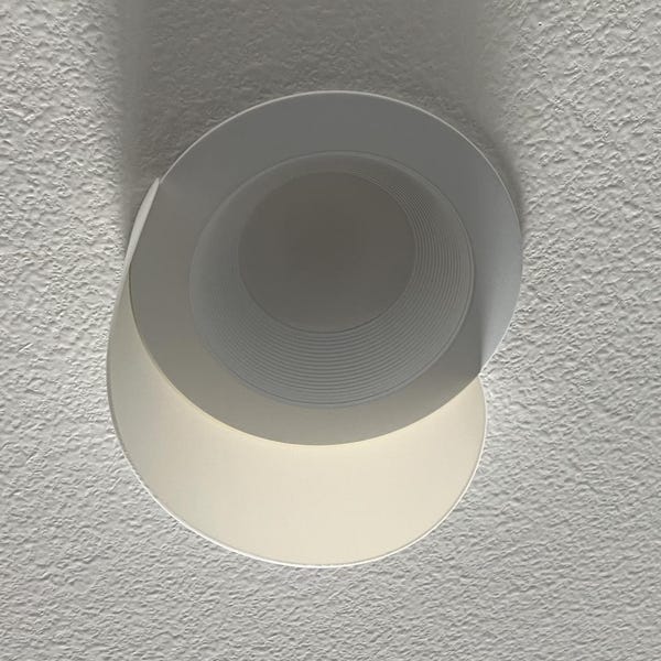 Full Dome - Recessed Lighting 3 Piece Deflector - Etsy