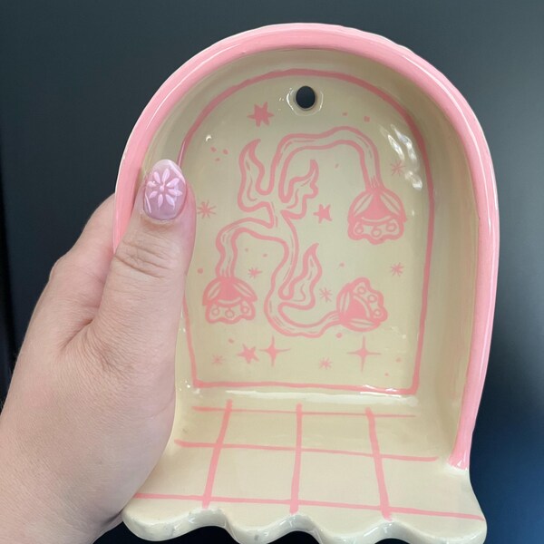 The Milagros Shrine, Handmade Clay Shrine, Hand Painted Mini Shrine ...