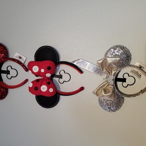 Mickey Ear Wall Displays 5 and 10 Packs - Etsy