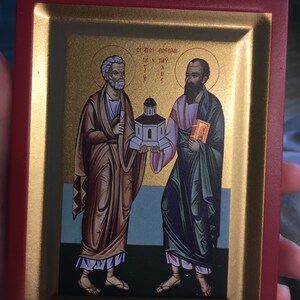 Saint Luke Icon Handmade Greek Orthodox Icon Byzantine Art - Etsy