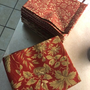 Handmade quilt Prairie Paisley fabric from the Moda fabric | Etsy