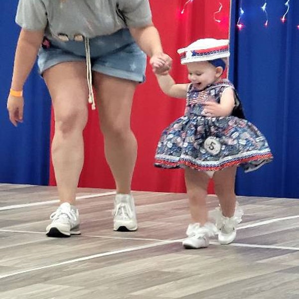 Denim Pinafore Perfect For: Pageant, Outfit of Choice, Theme Wear ...