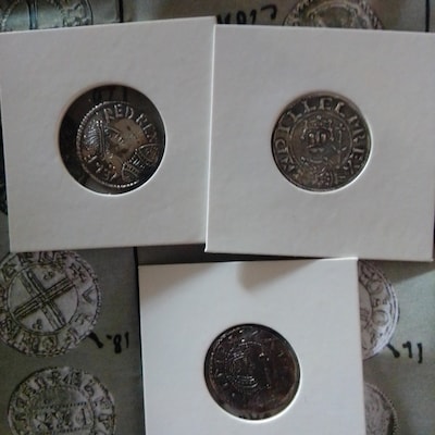 Viking Silver Klippe Square Coin Based on a Find in Sievola - Etsy