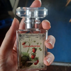 Strawberry Perfume Spray Eau De Toilette Water Toilet Fruit Red Berries ...