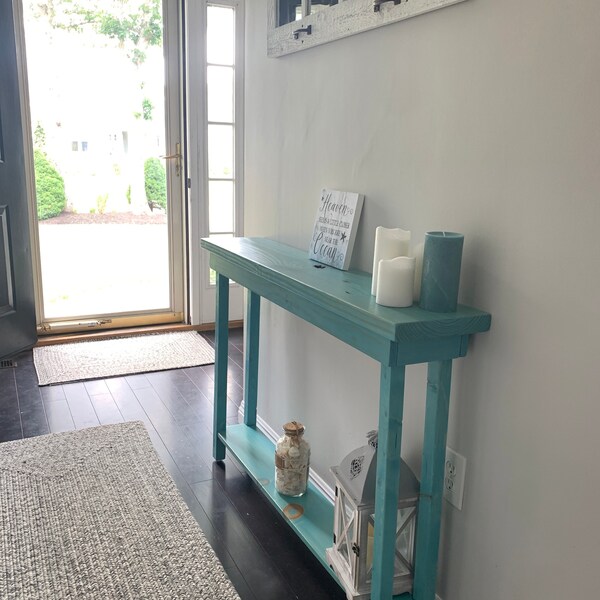 Custom Build for You: 84x14x30 Inch Rustic Console Table Sofa Table ...