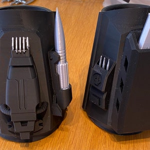 Custom Mandalorian Style Shoulder Bells Heavy Mando Hybrid 3d Printing ...