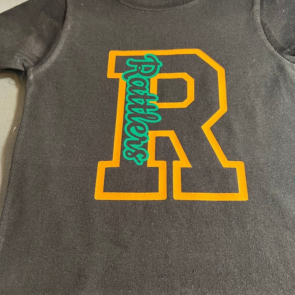 Rattlers Svg, School Spirit SVG, Letter R Svg, Boys Design, Team Spirit ...