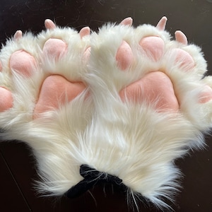 PDF Pattern Download Puffy Fursuit Handpaws, Furry Paws Tutorial, Paw ...