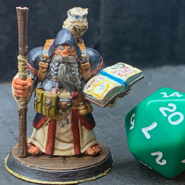 Dwarf Wizard Dnd Miniature Dwarven Cleric Miniatures for Tabletop Games ...