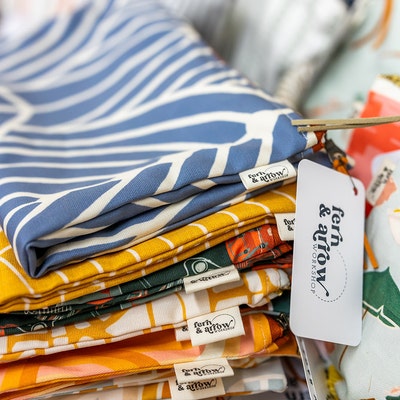 500 Pcs Custom Cotton Logo Labels/brand Labels for Handmade Items ...