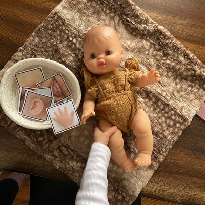 Body Parts Matching Montessori Vocabulary Learning Binder Busy Book ...