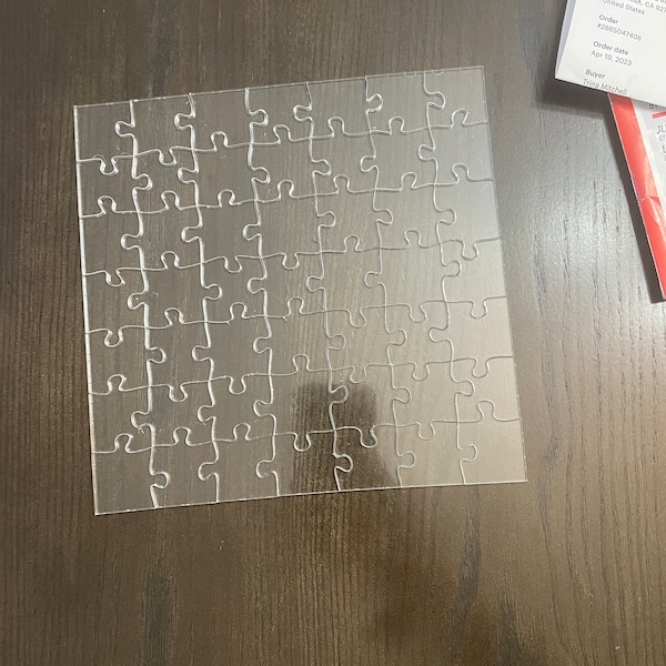 Impossible Puzzle | Impossible Acrylic Puzzle for Adults | Clear Jigsaw ...